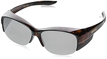 SWANS(スワンズ) 偏光 サングラス メガネの上からかける オーバーグラス OG5-0751 DMBR デミブラウン（中古品）