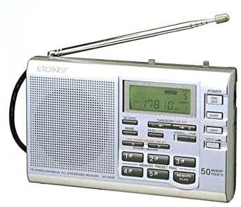 SONY ICF-SW35 FMラジオ（中古品）