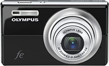 OLYMPUS デジタルカメラ CAMEDIA FE-5010 ブラック FE-5010BLK（中古品）