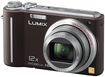 パナソニック デジタルカメラ LUMIX (ルミックス) TZ7 ブラウン DMC-TZ7-T（中古品）