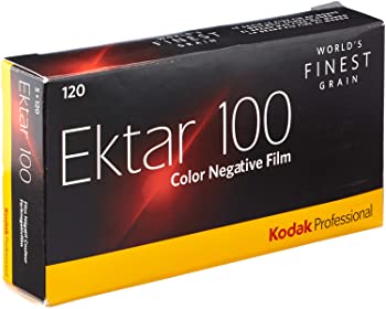 Kodak カラーネガティブフィルム プロフェッショナル用 エクター100 120 5本パック 8314098（中古品）