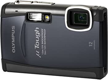 OLYMPUS 防水デジタルカメラ μ TOUGH 6010 ダークグレー μTOUGH-6010GRY（中古品）
