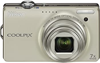 Nikon デジタルカメラ COOLPIX (クールピクス) S6000 シャンパンシルバー S6000SL（中古品）