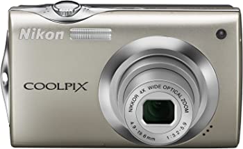 Nikon デジタルカメラ COOLPIX (クールピクス) S4000 シャイニーシルバー S4000SL（中古品）