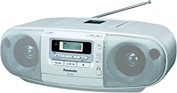 Panasonic ポータブルステレオCDシステム ホワイト RX-D45-W（中古品）