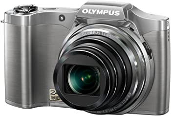 OLYMPUS デジタルカメラ SZ-14 1400万画素 光学24倍ズーム 3Dフォト機能 シルバー SZ-14 SLV（中古品）