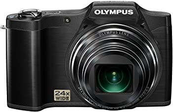 OLYMPUS デジタルカメラ SZ-14 1400万画素 光学24倍ズーム 3Dフォト機能 ブラック SZ-14 BLK（中古品）