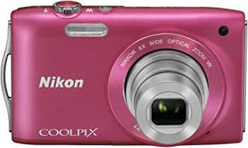 Nikon デジタルカメラ COOLPIX (クールピクス) S3300 ストロベリーピンク S3300PK（中古品）