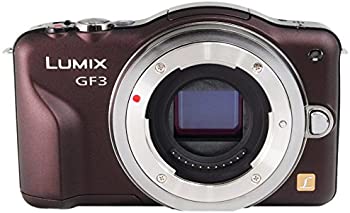 Panasonic ミラーレス一眼カメラ LUMIX GF3 ボディ センシュアルブラウン DMC-GF3（中古品）