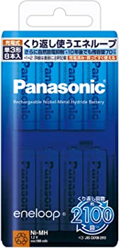 パナソニック エネループ 単3形充電池 8本パック スタンダードモデル BK-3MCC/8（中古品）