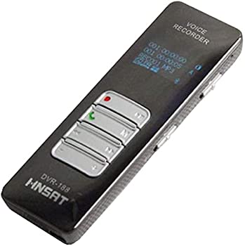 ICレコーダー 多機能 内蔵4GB Bluetooth対応 ボイスレコーダー 【日本語説明書付属】（中古品）