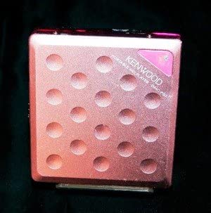 KENWOOD　ケンウッド　DMC-P33-P　ピンク　ポータブルMDプレーヤー　MDLP対応　（MD再生専用機/MDウォークマン）（中古品）