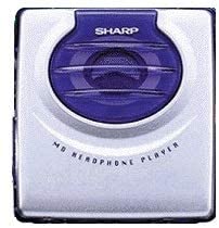 SHARP シャープ MD WALKMAN MDウォークマン ポータブルMD ST50-A（中古品）