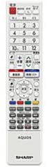 SHARP/シャープ 液晶テレビ用　リモコン＜ホワイト系＞（LC-24R30-W） [0106380481] (0106380481)（中古品）