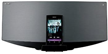 SONY ウォークマン用ドックコンポ Bluetooth対応 CDプレーヤー内蔵 ラジオ内蔵 ダークシルバー CMT-V70B/S（中古品）