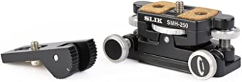 SLIK 微動雲台 マイクロモーションヘッド SMH-250 2軸式 アルミダイキャスト製 アルカスイス規格互換 206775（中古品）
