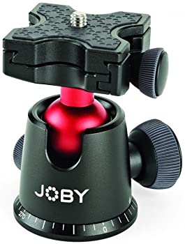 JOBY 自由雲台 ボールヘッド 5K 耐荷重5kg ブラック/レッド JB01547-PKK（中古品）