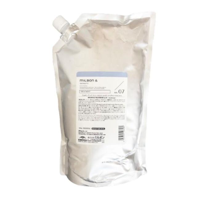 ミルボン アンド トリートメント no.07 1800g レフィル 詰替え ヘアトリートメント MILBON ＆ AROMATIC