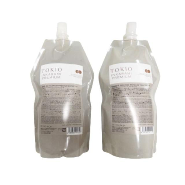 ドクタージュニア トキオ インカラミ プレミアム シャンプー  詰め替え 700ml + トリートメント 詰め替え 700g セット レフィル リニューアル しっとり 潤い PREMIUM TOKIO IE INKARAMI