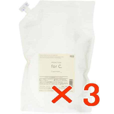 ナンバースリー フォーシー トリートメント 3000ml レフィル【3個セット】