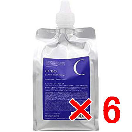 送料無料 オレンジコスメ ／ CENO セノ?リペアトリートメント DR 1000g / レフィル 6個セット