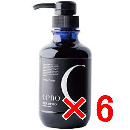 送料無料 オレンジコスメ ／CENO セノ ヘマチンシャンプー HR 350ml 6個