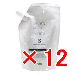 ★【送料無料】ナンバースリー 003 / ミュリアム クリスタル / ミュリアム 薬用スカルプシャンプー S 500ml (詰替用) 【12個セット】/ 頭皮への刺激や乾燥が気