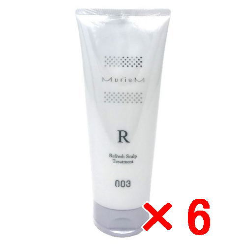 ★【送料無料】ナンバースリー 003 / ミュリアム クリスタル / ミュリアム 薬用スカルプ トリートメント R 200g 【6個】