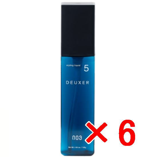 ナンバースリー 003 ／ デューサー スタイリング リキッド 5 140g【6個セット】の通販はau PAY マーケット - amugis au PAY マーケット店 | au PAY ...