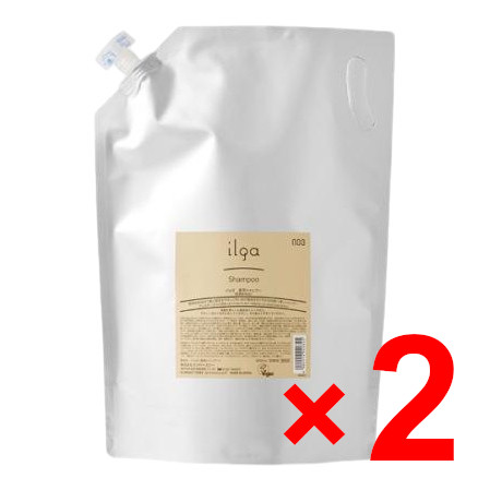 ★【送料無料】ナンバースリー 003 / ミュリアム クリスタル / イルガ 薬用シャンプー 3000ml 【2個】美容室専売品 医薬部外品