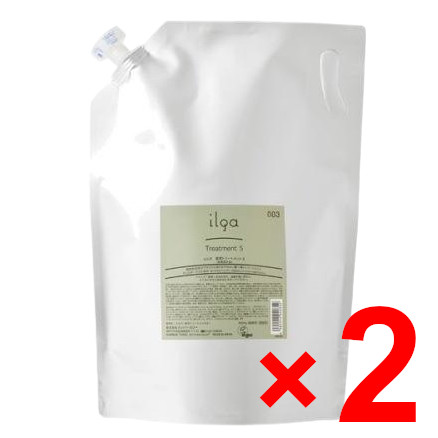 ★【送料無料】ナンバースリー 003 / イルガ / イルガ 薬用 トリートメント S 3000g 【2個】美容室専売品 医薬部外品
