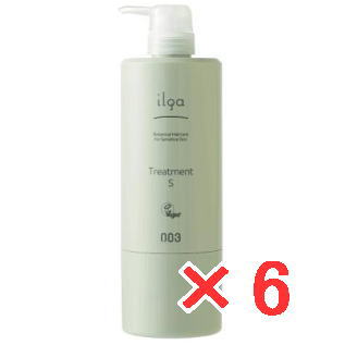 ★【送料無料】ナンバースリー 003 / イルガ / イルガ 薬用 トリートメント S 620g 【6個セット】/ 美容室専売品 医薬部外品