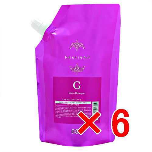 ★【送料無料】ナンバースリー 003 / ミュリアム ピンク / ミュリアム シャンプー G 500ml (詰替用) 【6個セット】/ 4985514022174