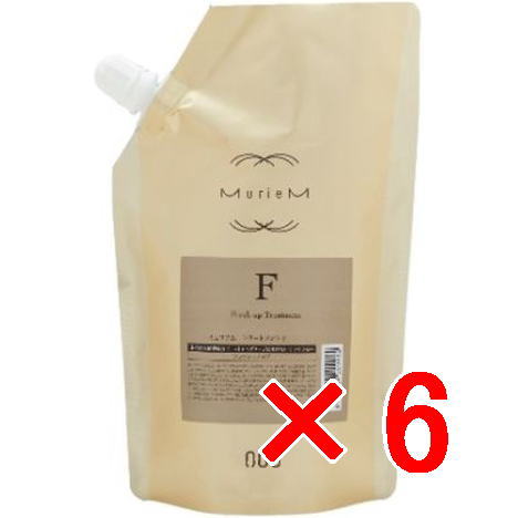 ★【送料無料】ナンバースリー 003 / ミュリアム ゴールド / ミュリアム トリートメント F 500g 詰替え 【6個セット】/ 4985514022914