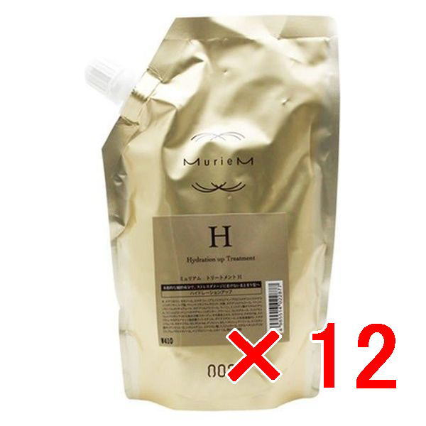 ★【送料無料】ナンバースリー 003 / ミュリアム ゴールド / ミュリアム トリートメント H 500g 詰替え 【12個セット】/ 4985514022877