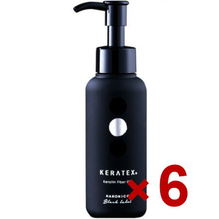 ハホニコ HAHONIKO ／ ケラテックス ファイバー オイル 100mL 6個セット 洗い流さないトリートメント