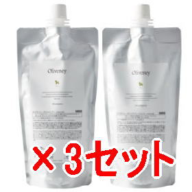 ★【送料無料】アモロス ／  オリヴァニー OV シャンプー 400ml ＆ トリートメント 400g レフィル 　3セット ／ 美容室専売品 シャンプートリートメントセット
