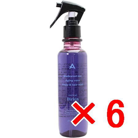 送料無料 コスメック ／ アンテージ 薬用エイジングケア スキャルプ＆ヘアミスト 200ml 6個 美容室専売品