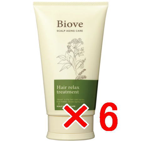 送料無料 デミコスメティックス ／ Biove ビオーブ ヘアリラックス トリートメント 240g?6個