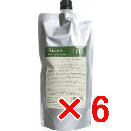 送料無料 デミコスメティックス ／ Biove ビオーブ ヘアリラックス トリートメント 450g?6個