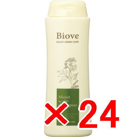 送料無料 デミコスメティックス ／ Biove ビオーブ モイストスキャルプ シャンプー 250ml?24個