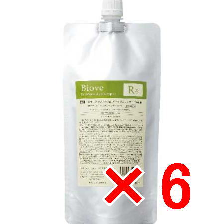 送料無料 デミコスメティックス ／ Biove ビオーブ リフレッシュスキャルプ シャンプー 450ml?6個