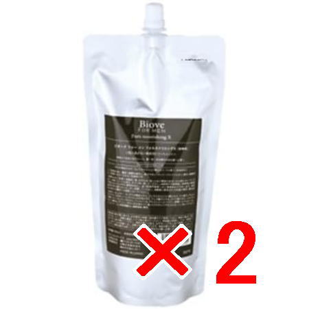 送料無料 デミコスメティックス ／ Biove ビオーブ フォー メン フォルスナリシングX 450ml 2個