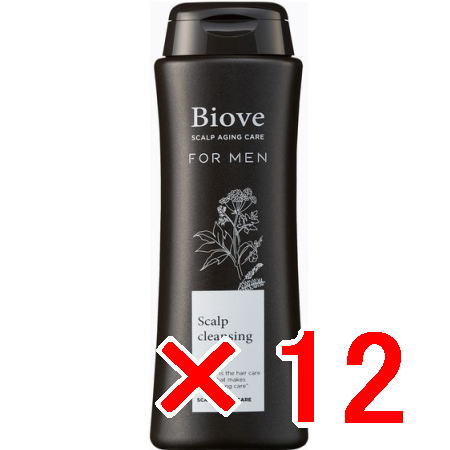 送料無料 デミコスメティックス ／ Biove ビオーブ フォー メン スキャルプクレンジング 250ml 12個