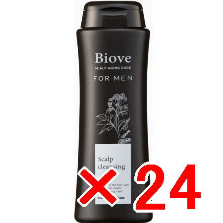 送料無料 デミコスメティックス ／ Biove ビオーブ フォー メン スキャルプクレンジング 250ml 24個