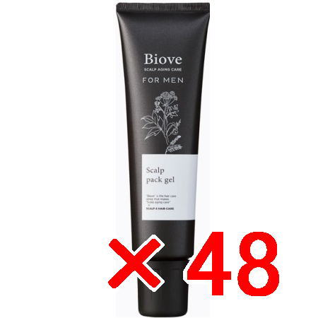 送料無料 デミコスメティックス ／ Biove ビオーブ フォー メン スキャルプパックジェル 150g 48個