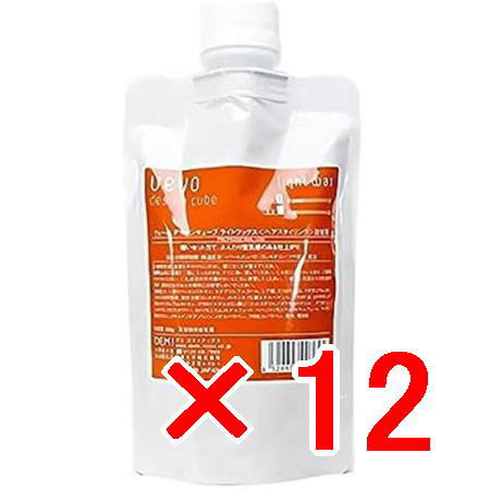 送料無料 デミコスメティックス ／ ウェーボ デザインキューブ ／ ライトワックス 200g?12個