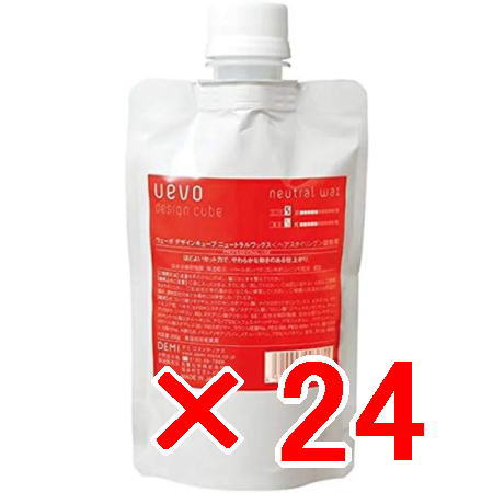 送料無料 デミコスメティックス ／ ウェーボ デザインキューブ ／ ニュートラルワックス 200g?24個?ワックス