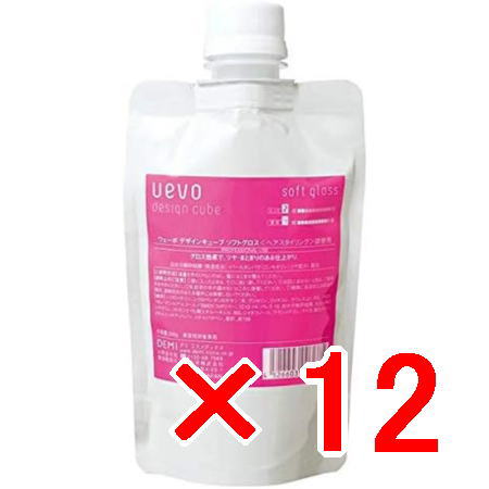 送料無料 デミコスメティックス ／ ウェーボ デザインキューブ ／ ソフトグロス 200g?12個?グロス