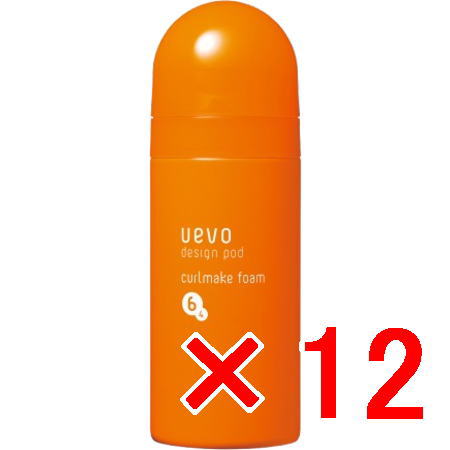 送料無料 デミコスメティックス ／ ウェーボ デザインポッド カールメイクフォーム 200g 12個